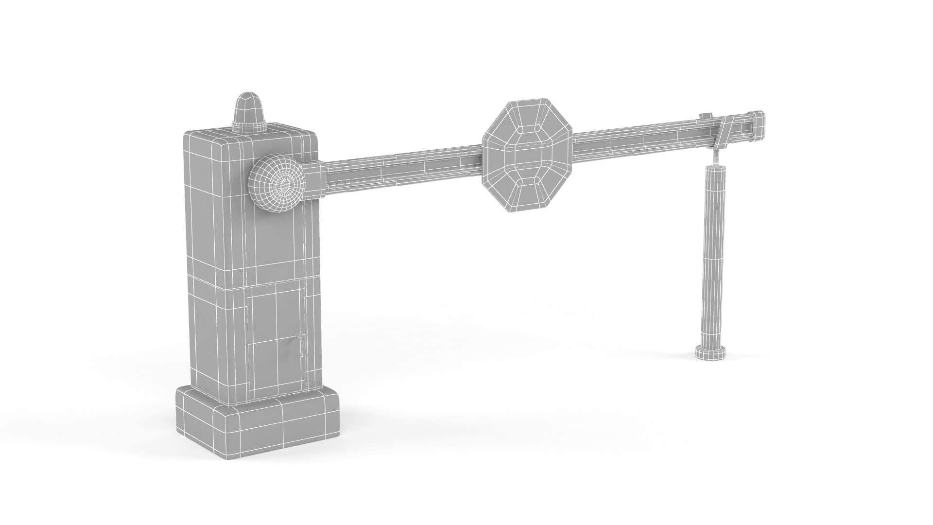 Automatic Barrier - 3D Model by Javidan