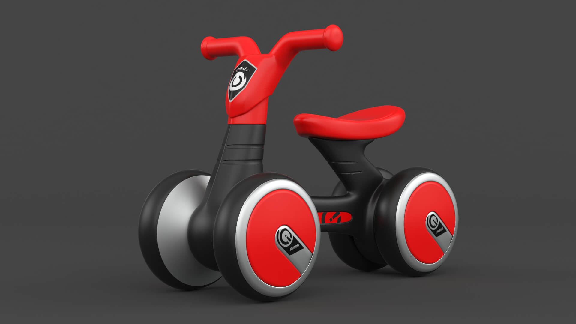 Baby Balance Bike - 3D Model by Javidan