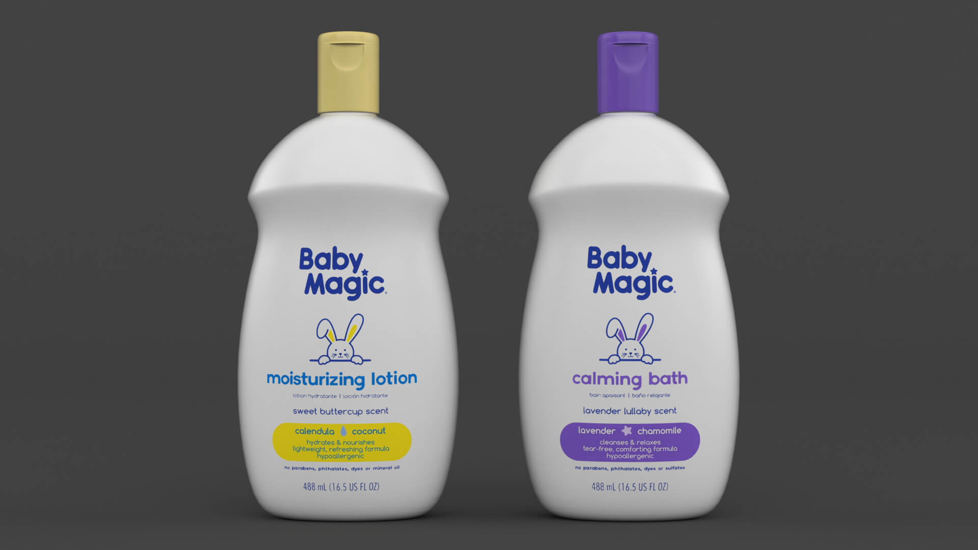 Baby Magic Lotion - 3D Model by Javidan