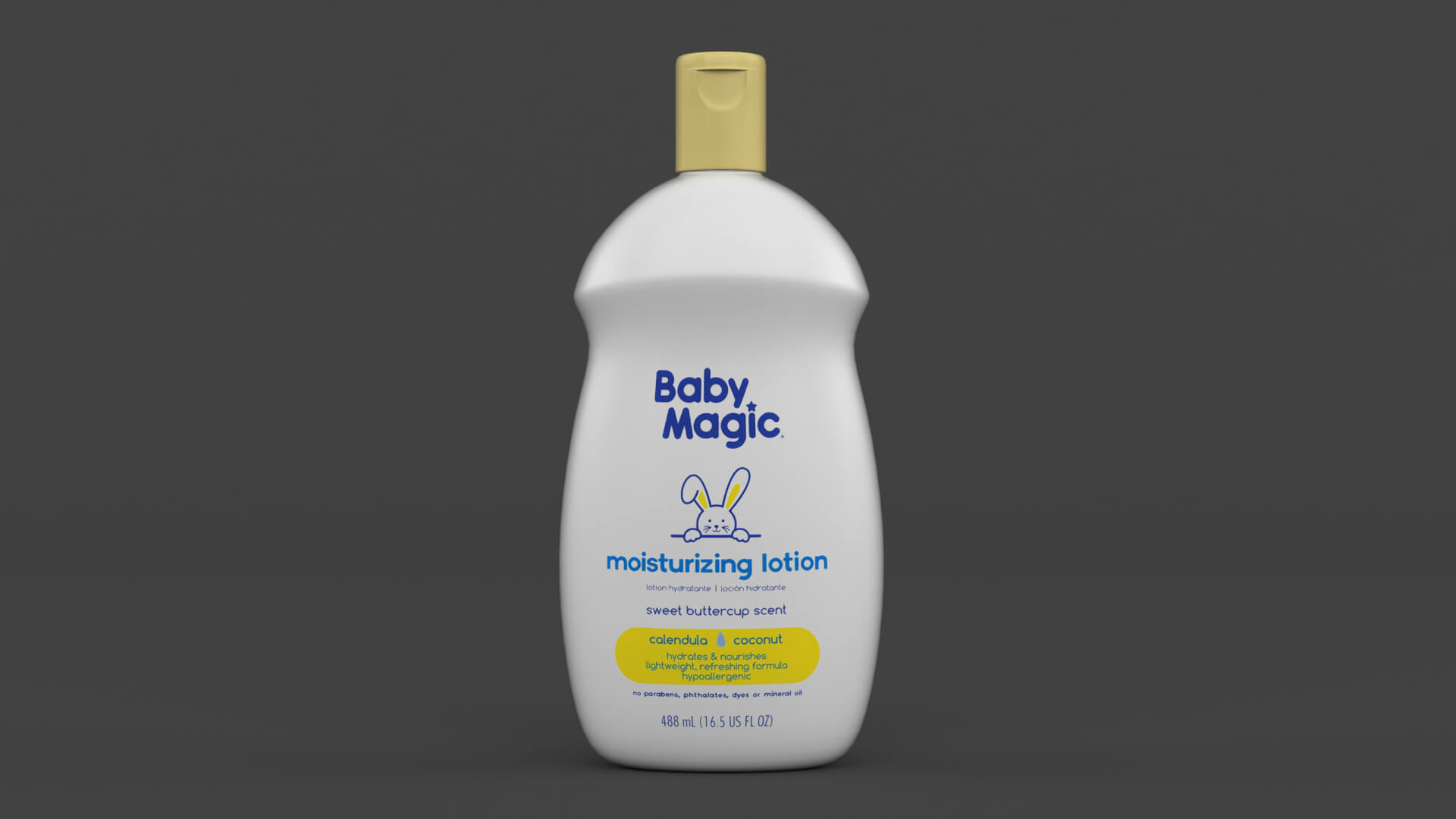 Baby Magic Lotion - 3D Model by Javidan