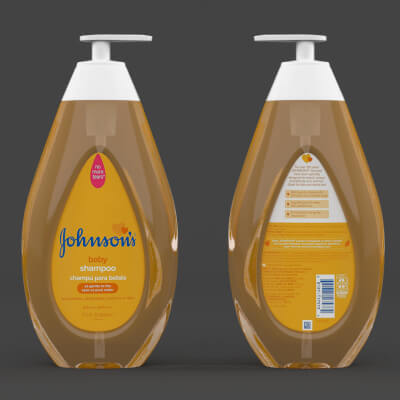 Baby Shampoo - 3D Model by Javidan
