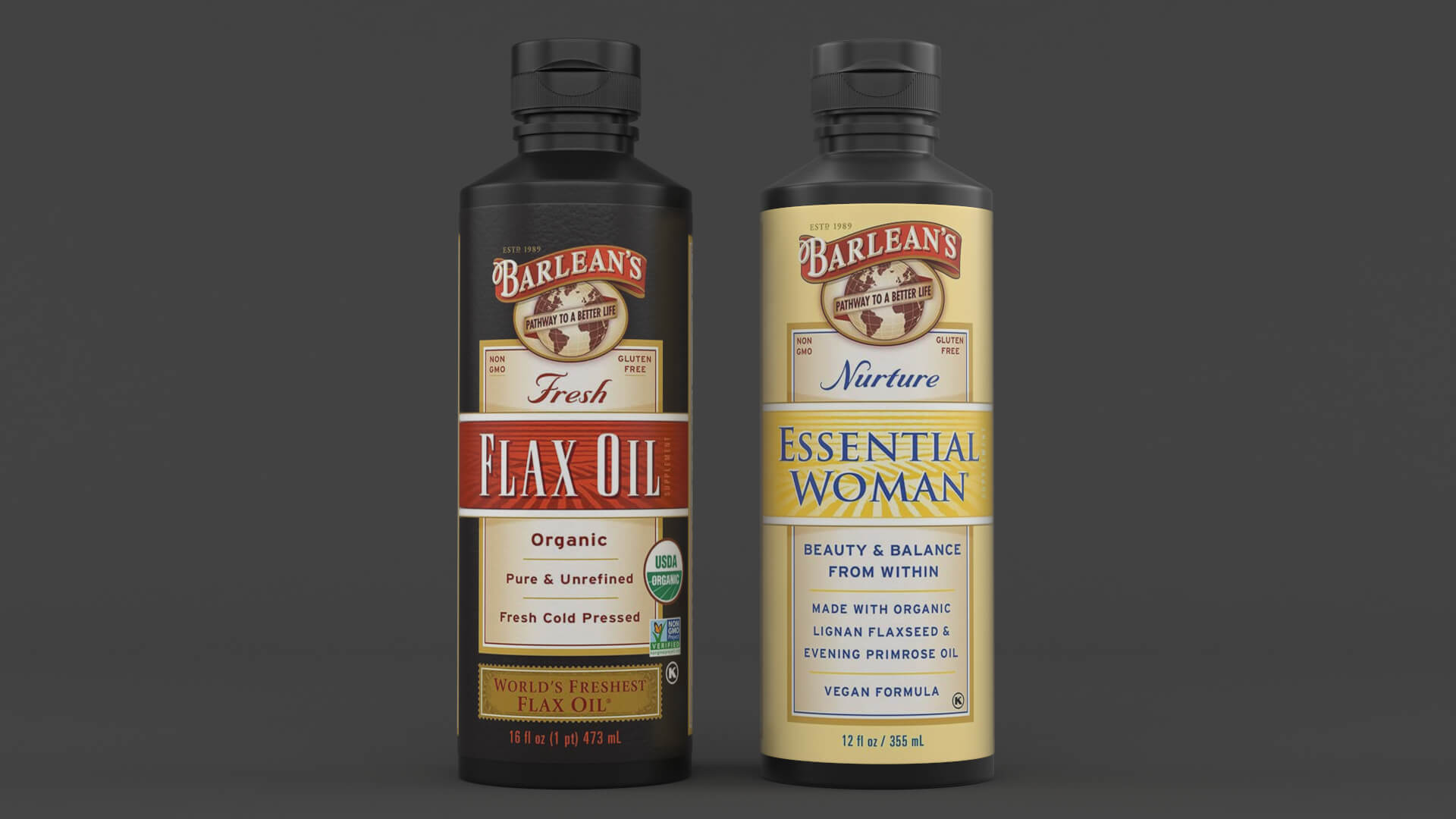 Barleans Flax Oil - 3D Model by Javidan