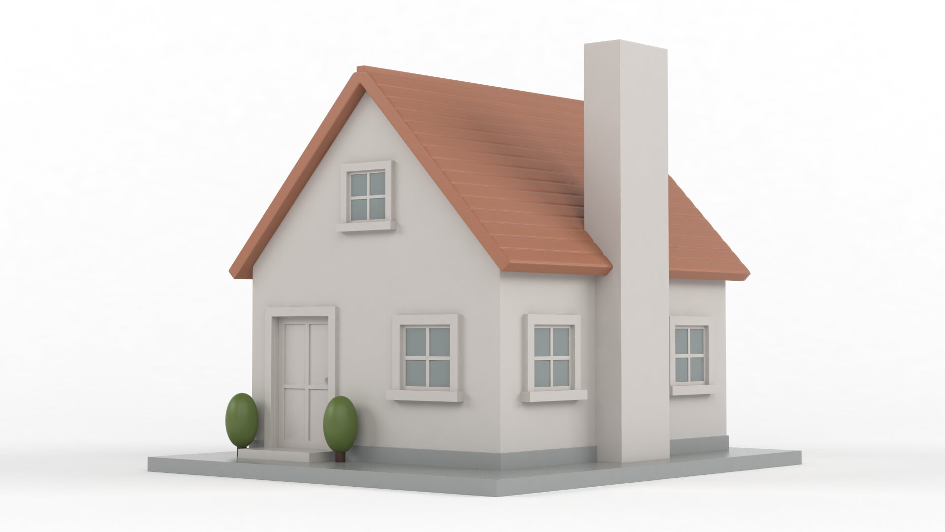 Cartoon House - 3D Model by Javidan