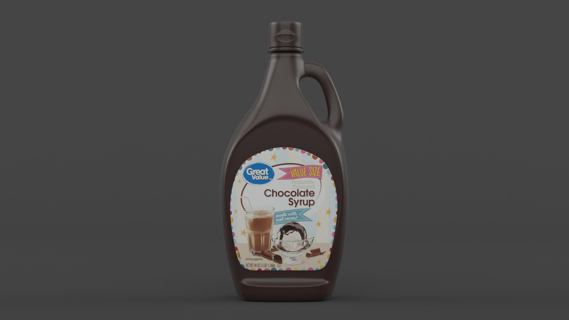 Chocolate Syrup - 3D Model by Javidan