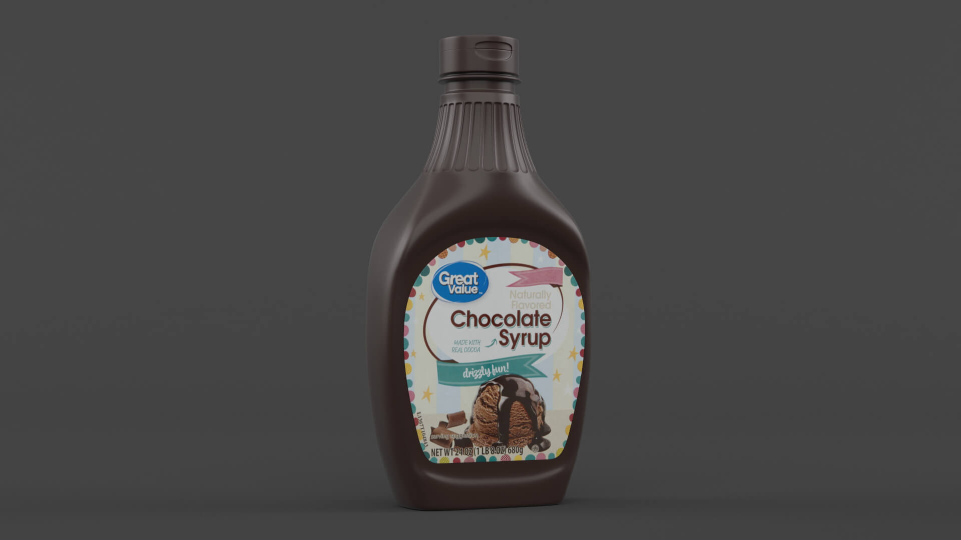 Chocolate Syrup - 3D Model by Javidan