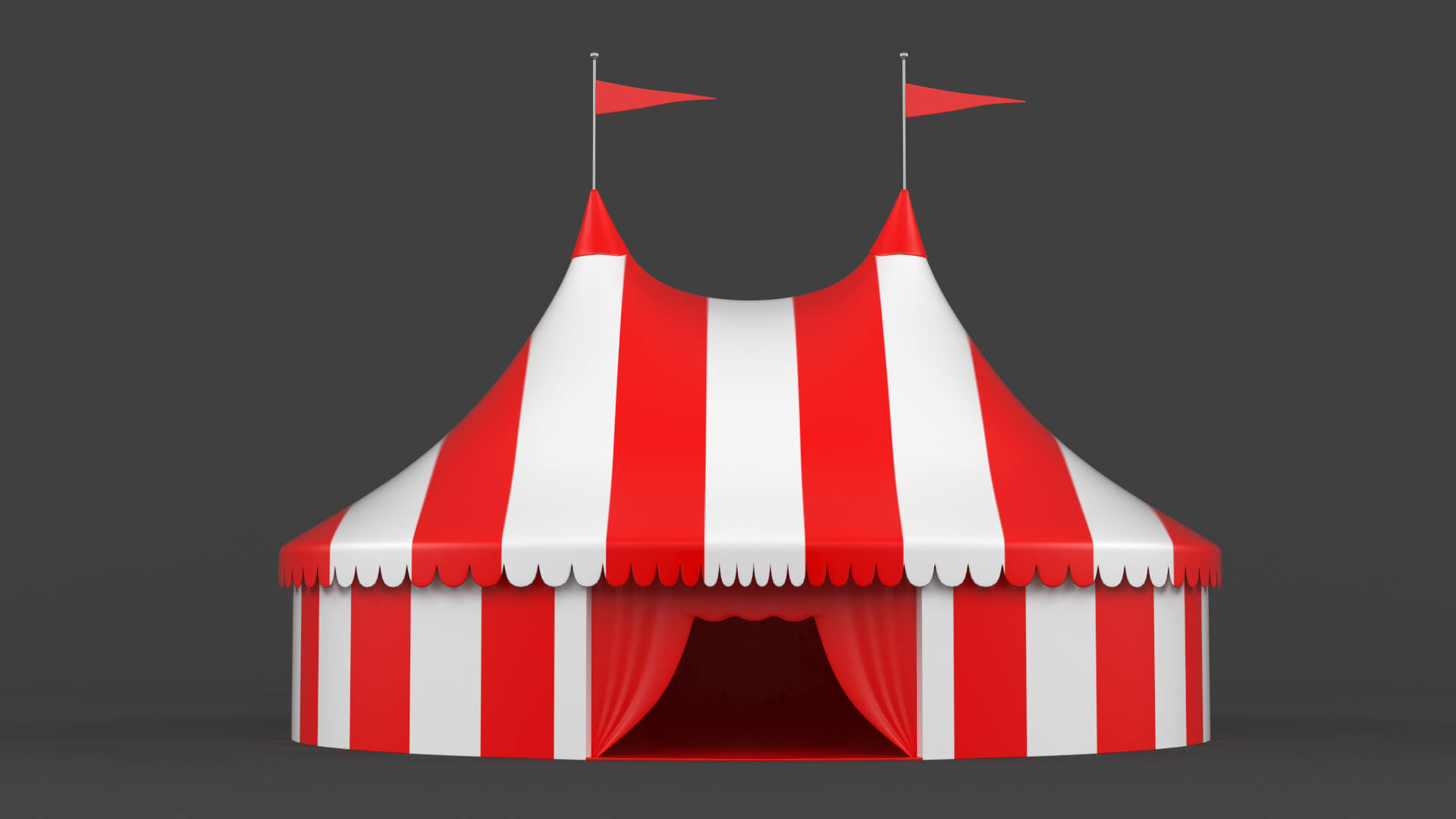 Circus Tent - Free 3D Model by Javidan