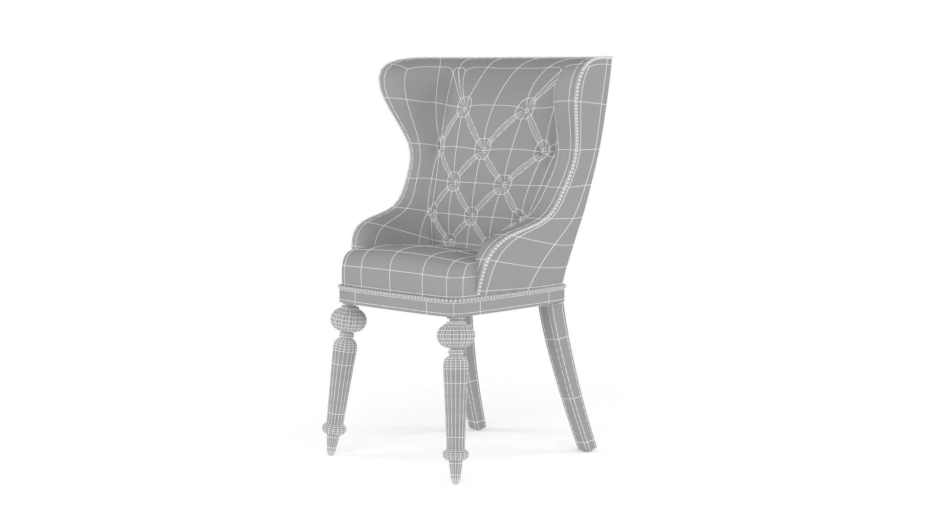 Classic Chair - 3D Model by Javidan