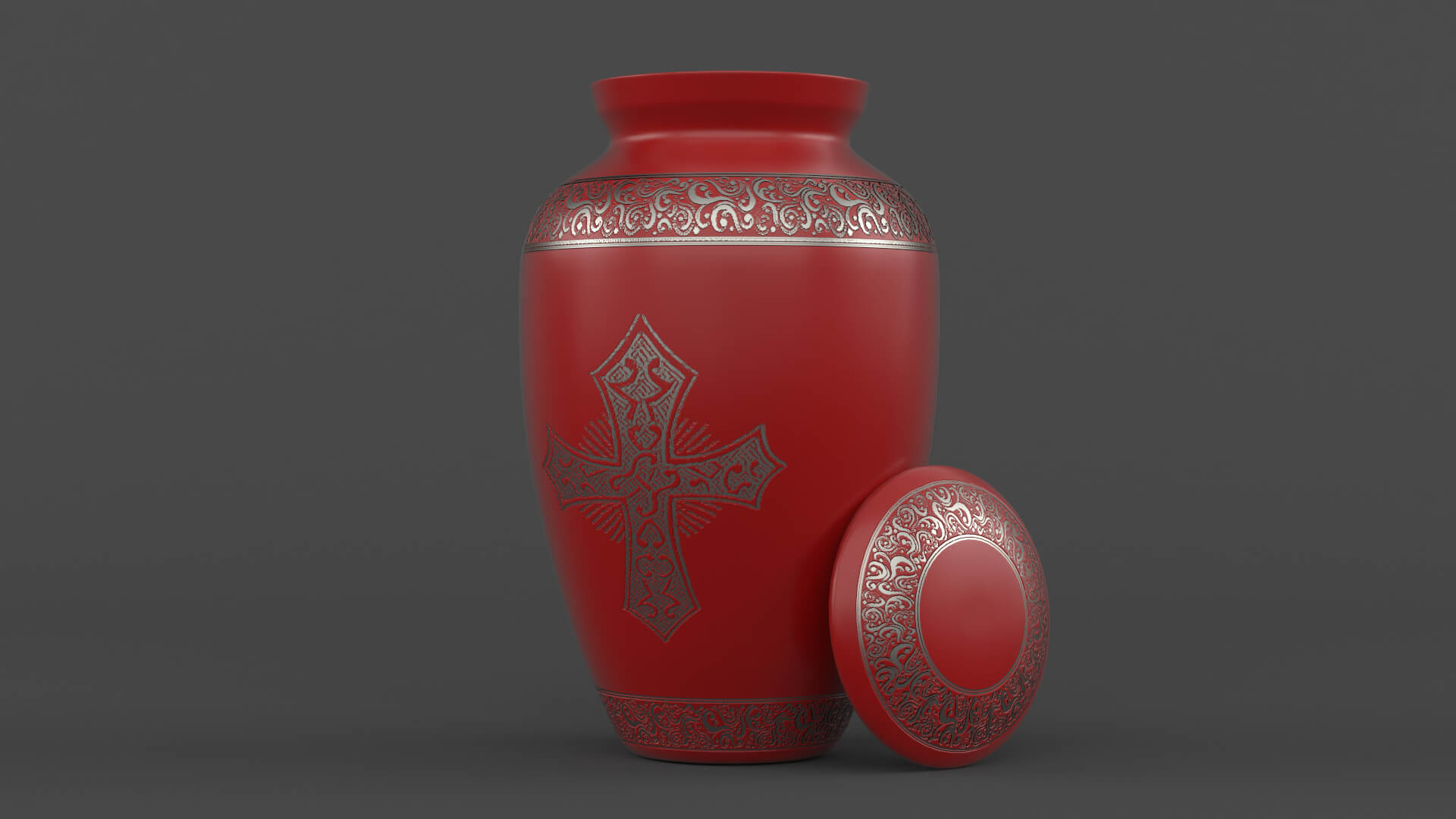 Decorative Urn - 3D Model by Javidan