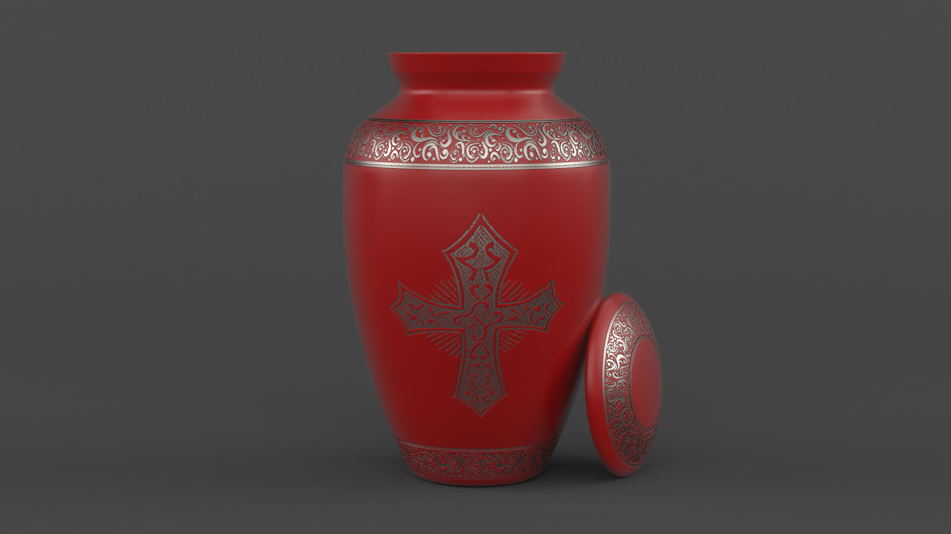 Decorative Urn - 3D Model by Javidan