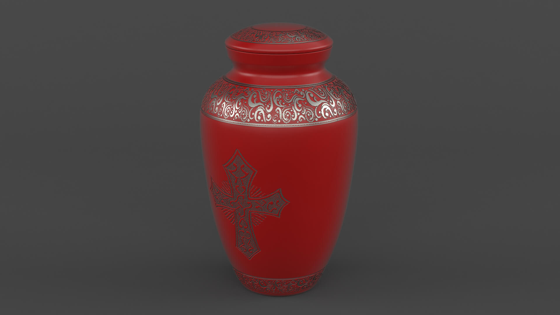 Decorative Urn - 3D Model by Javidan