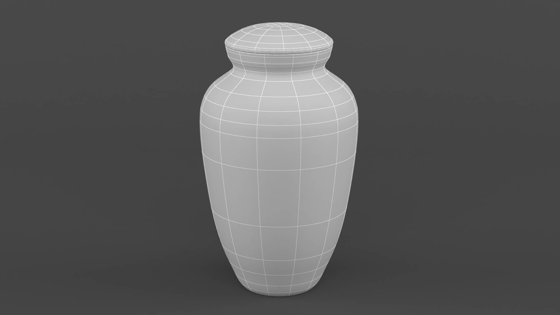 Decorative Urn - 3D Model by Javidan