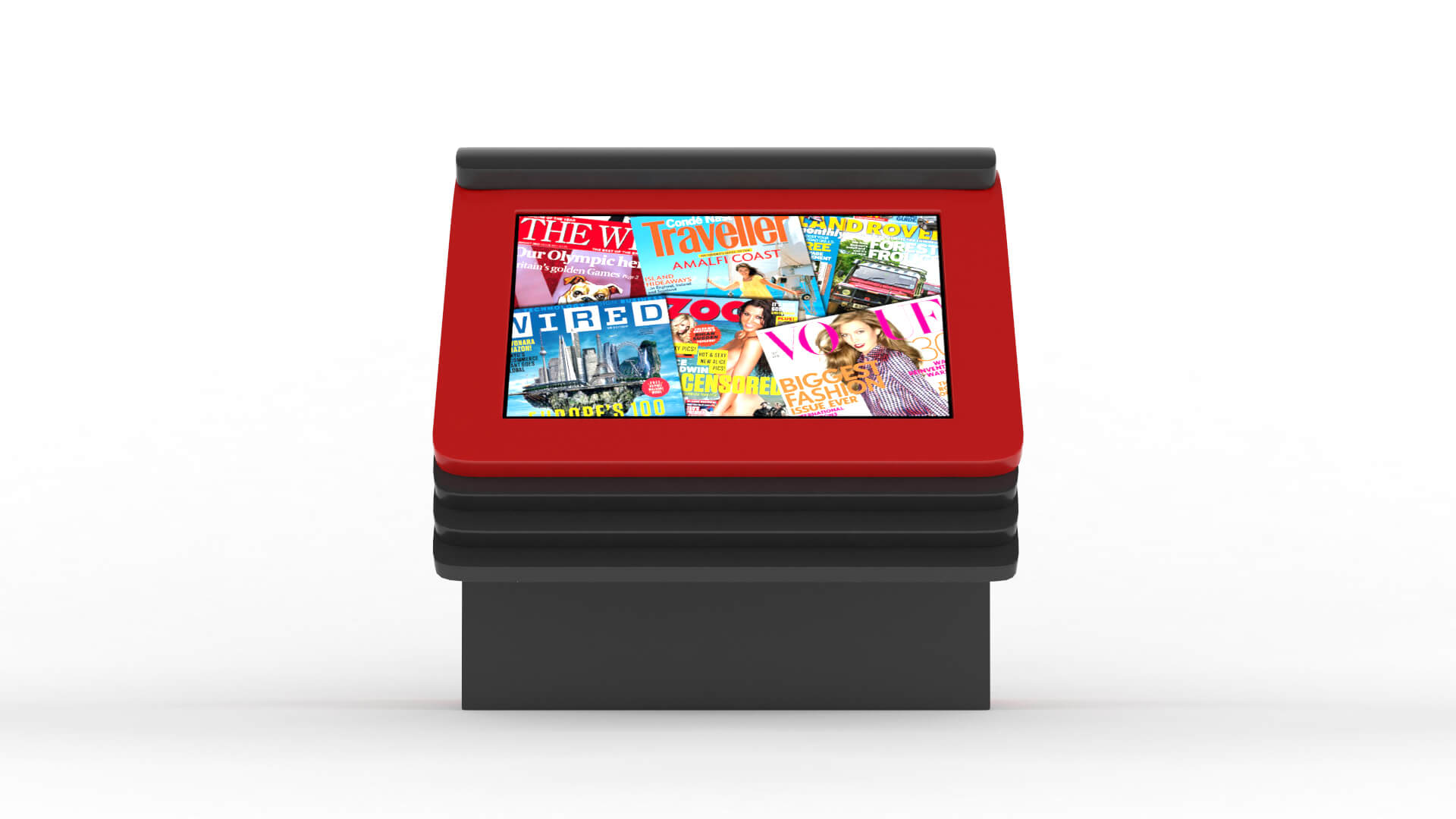 Digital Kiosk - 3D Model by Javidan