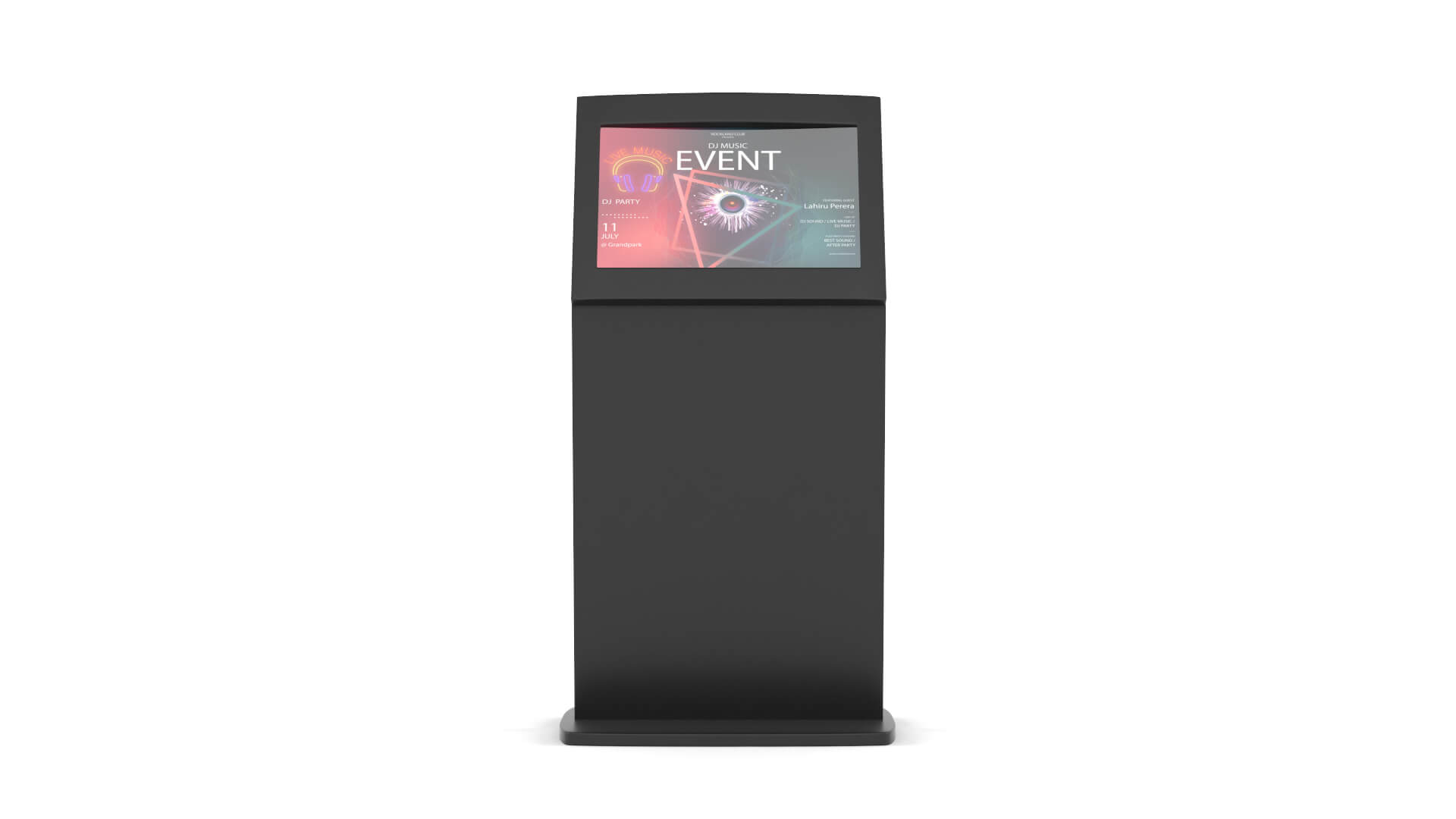 Electronic Kiosk - 3D Model by Javidan