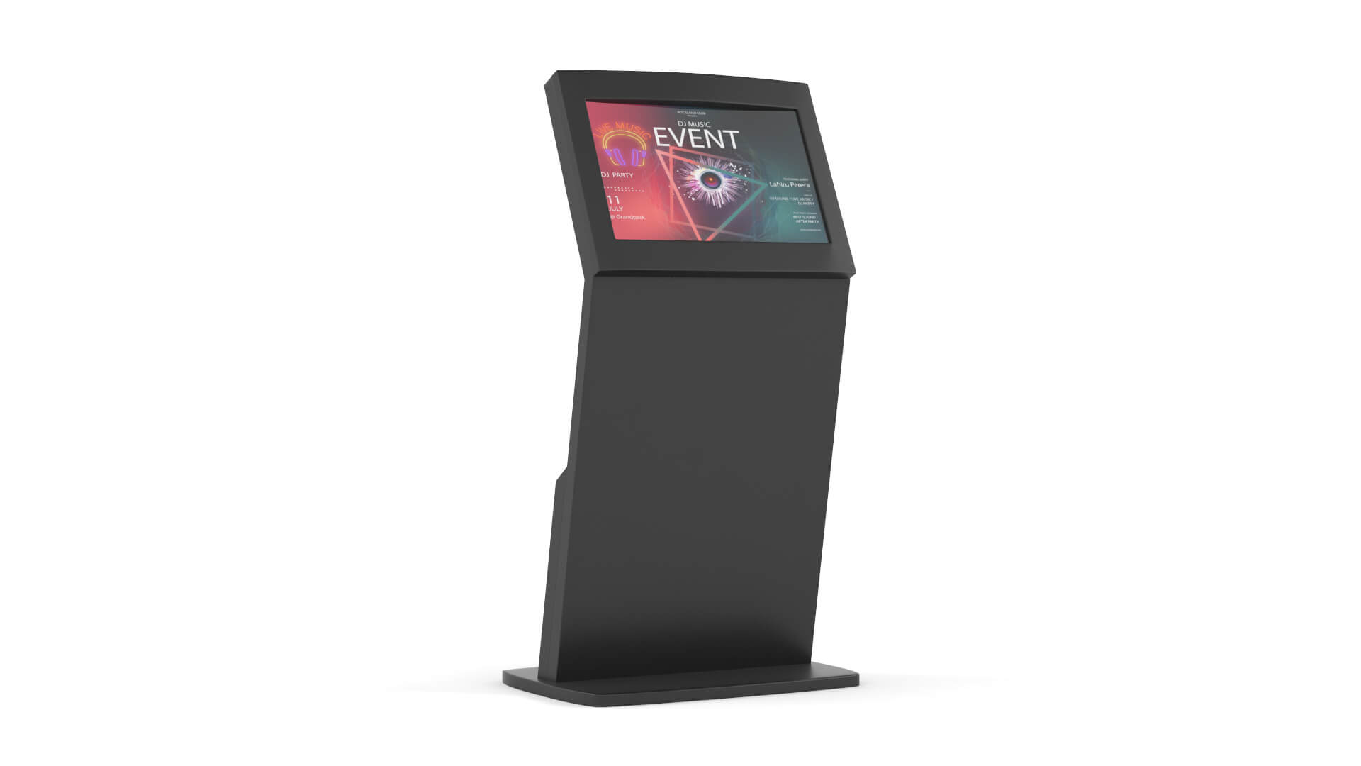 Electronic Kiosk - 3D Model by Javidan