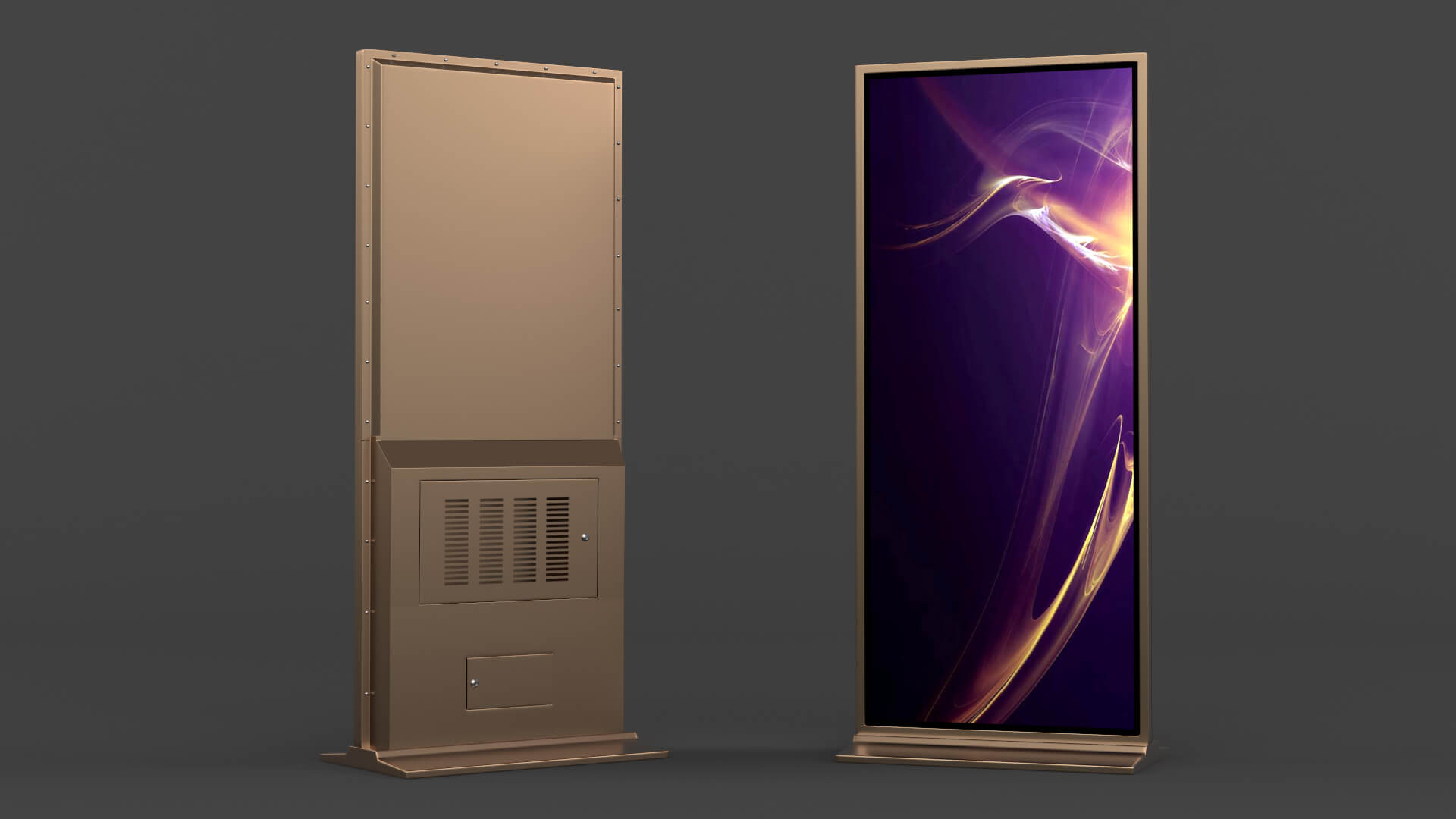 Electronic Kiosk - 3D Model by Javidan