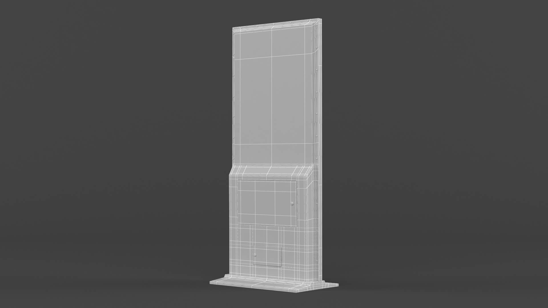 Electronic Kiosk - 3D Model by Javidan