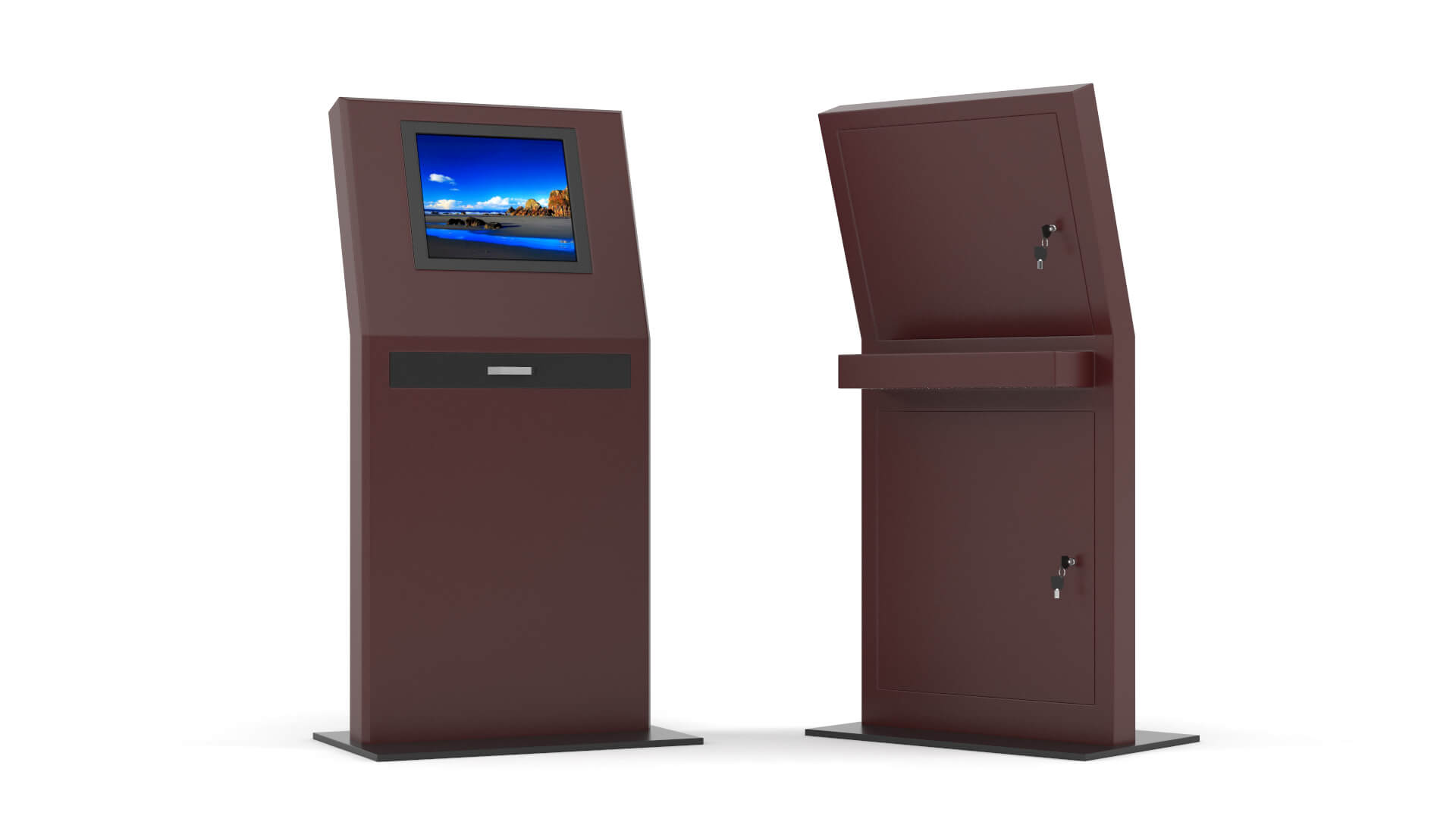 Electronic Kiosk - 3D Model by Javidan