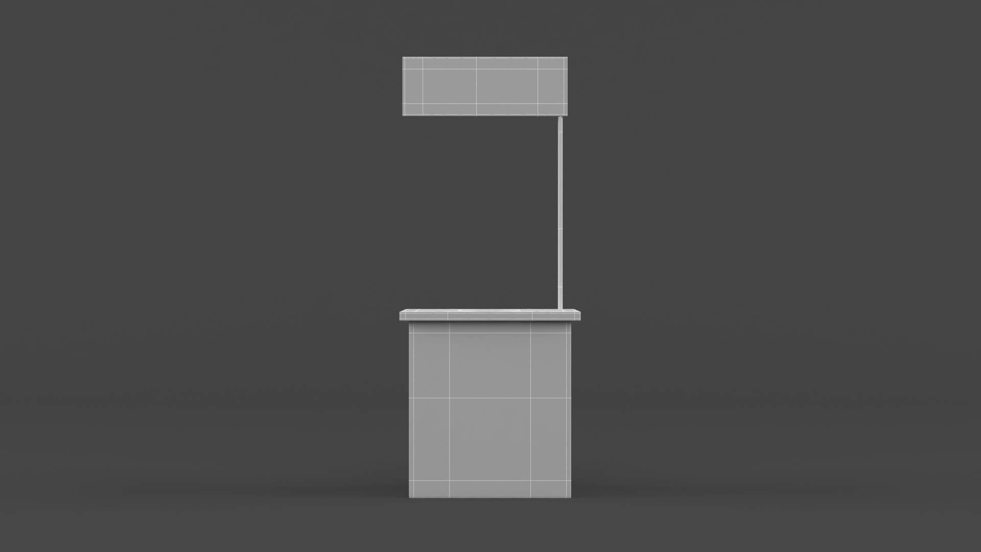 Empty Booth Model by Javidan