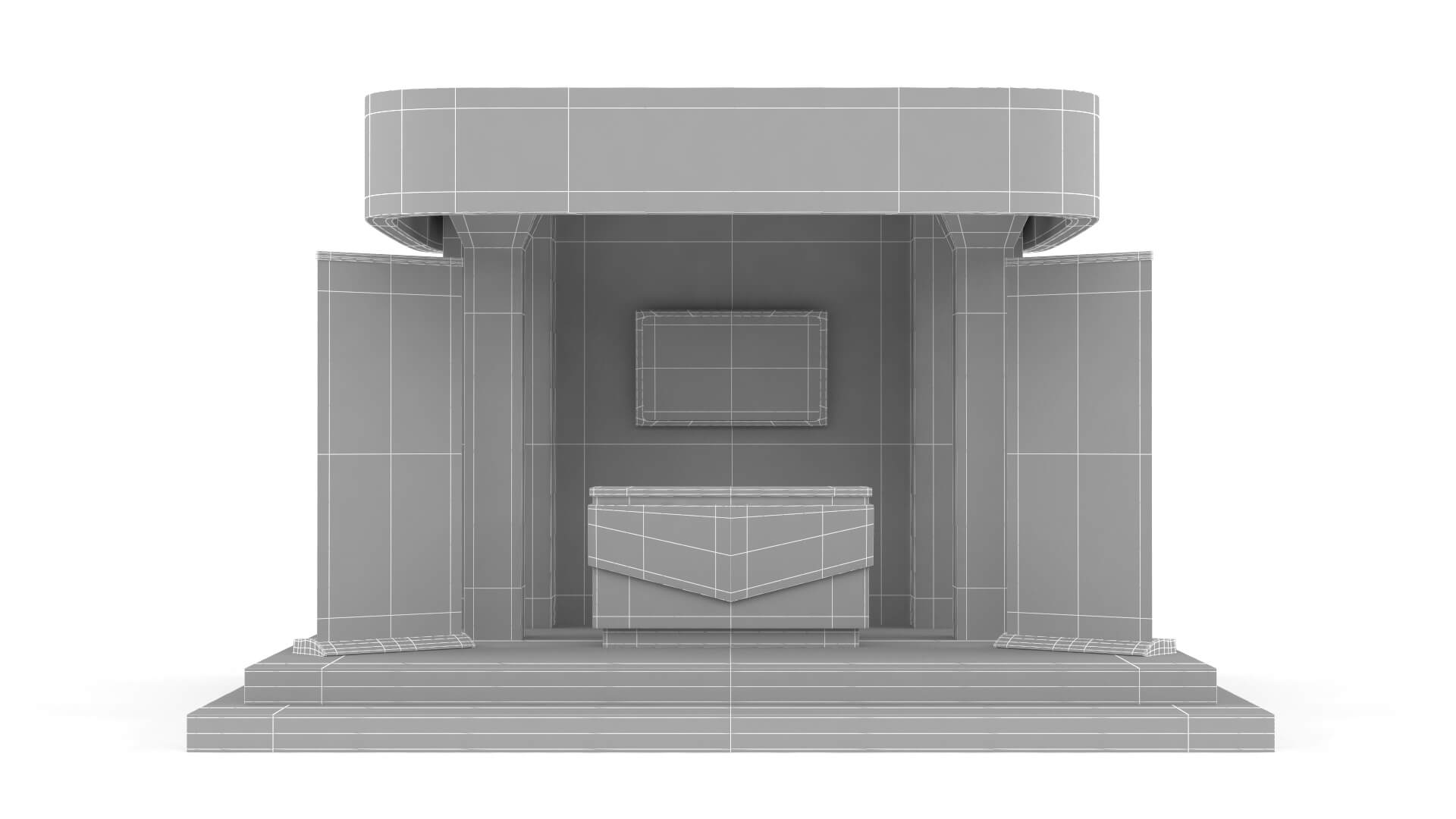 Exhibition Booth - 3D Model by Javidan