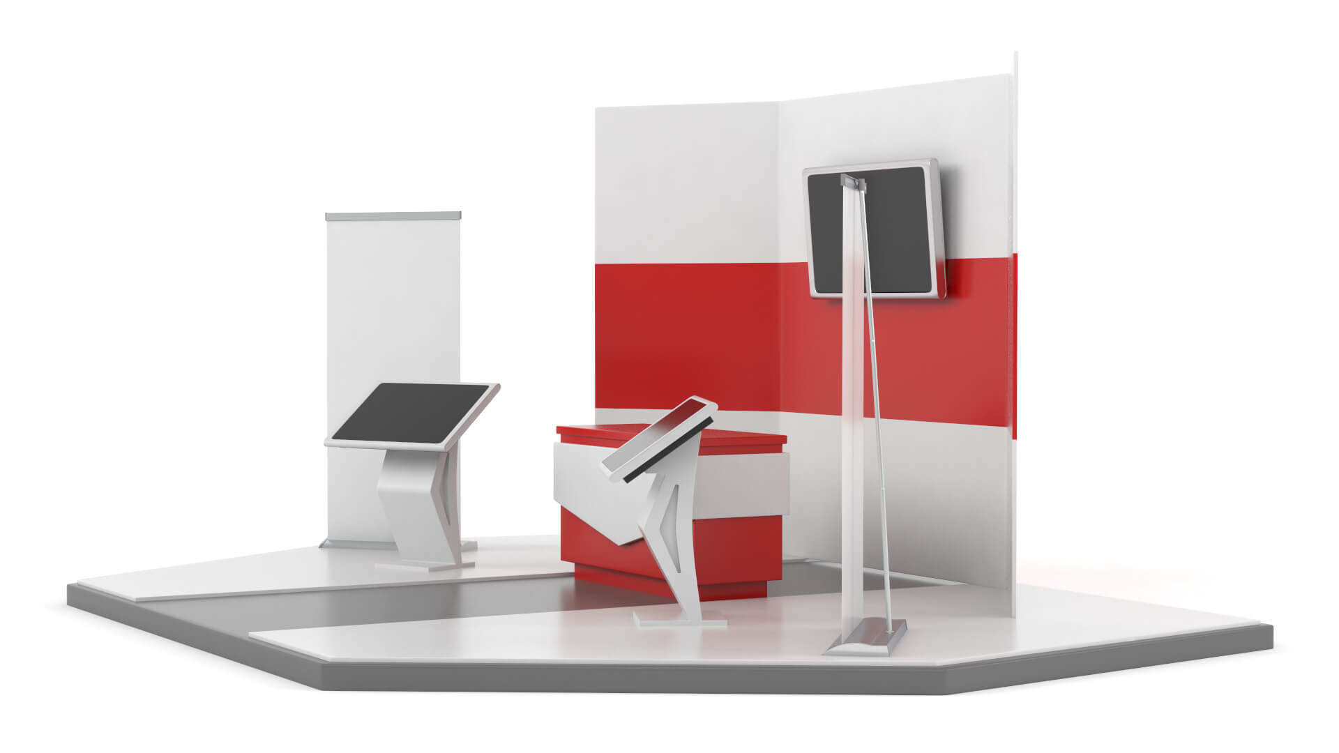 Exhibition Booth - 3D Model by Javidan