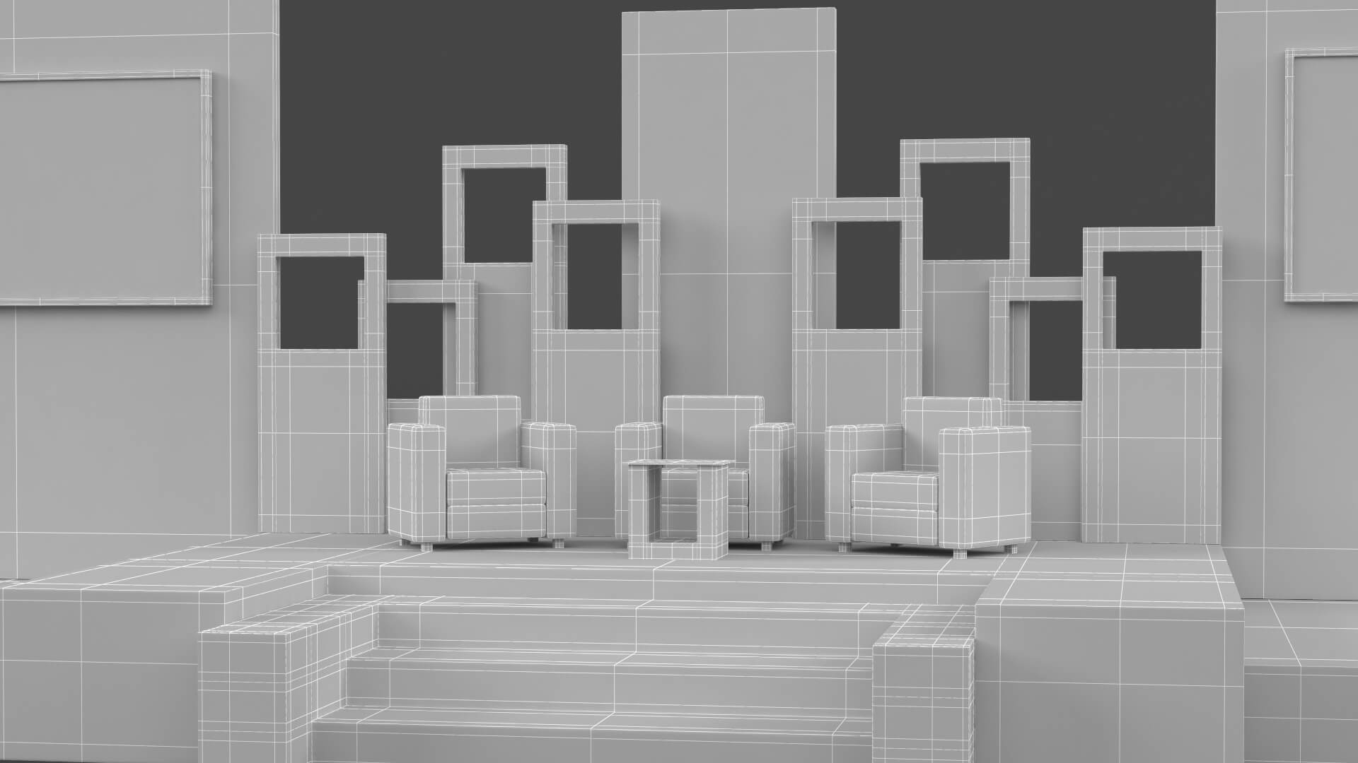 Exhibition Booth - Free 3D Model by Javidan