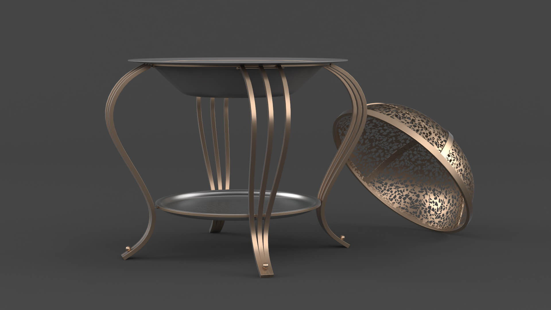 Fire Pit Model by Javidan