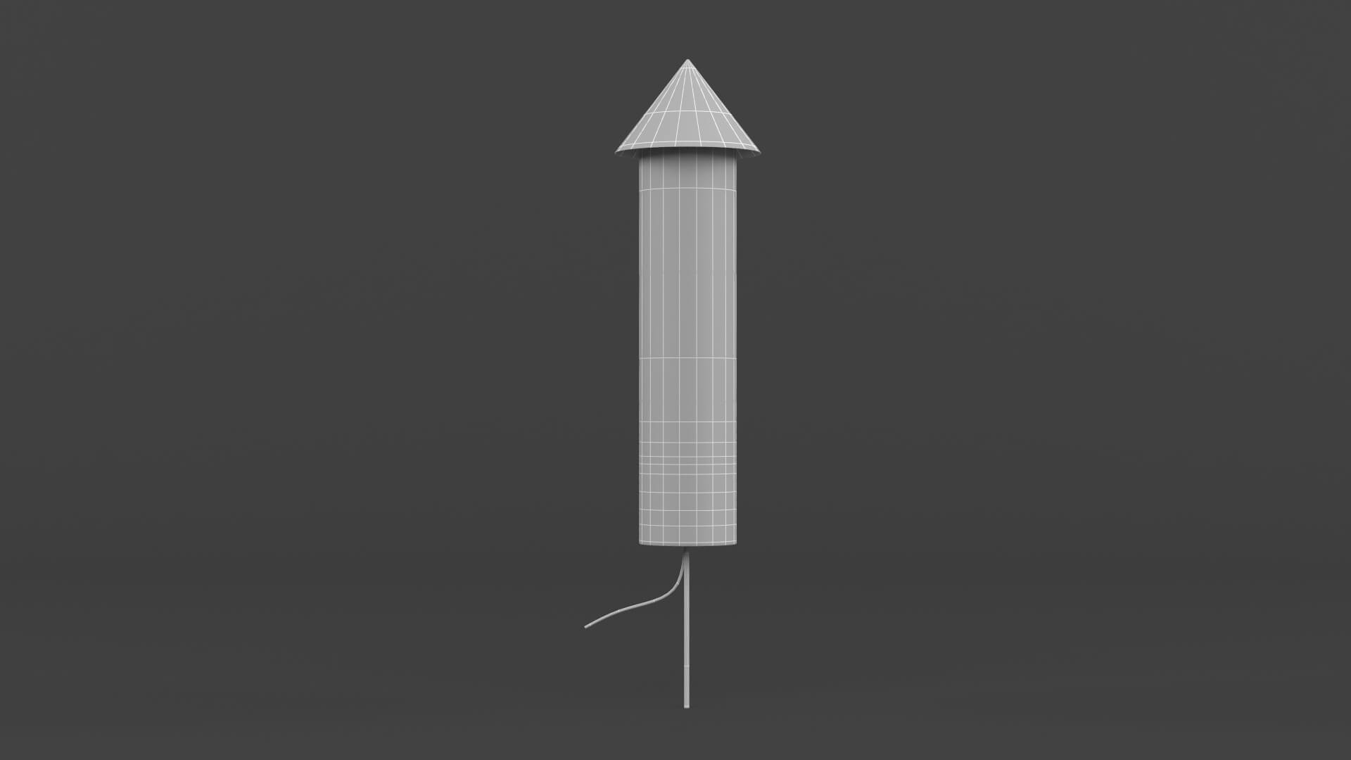 Firework Rockets - 3D Model by Javidan