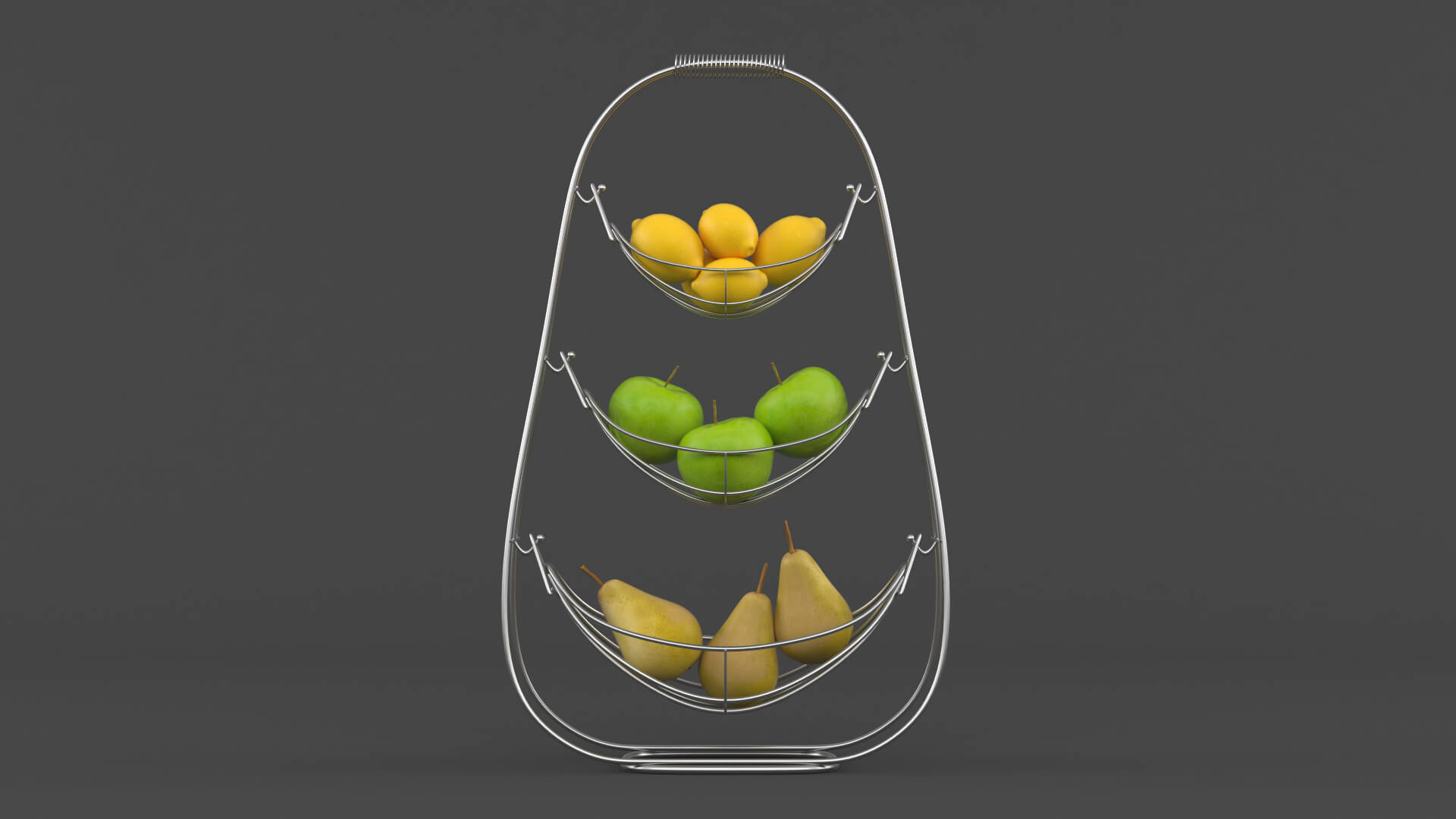 Fruit Storage Basket - 3D Model by Javidan