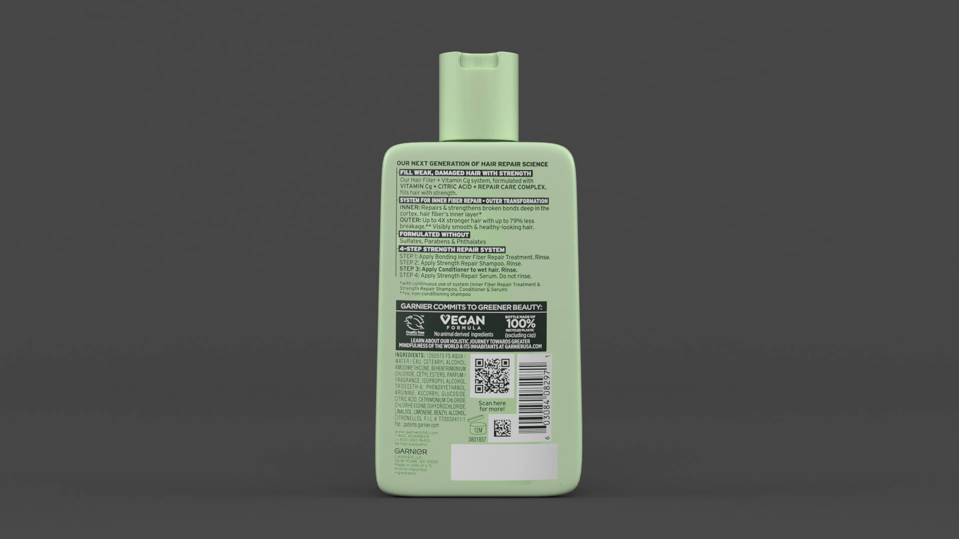 Garnier Shampoo and Conditioner - 3D Model by Javidan