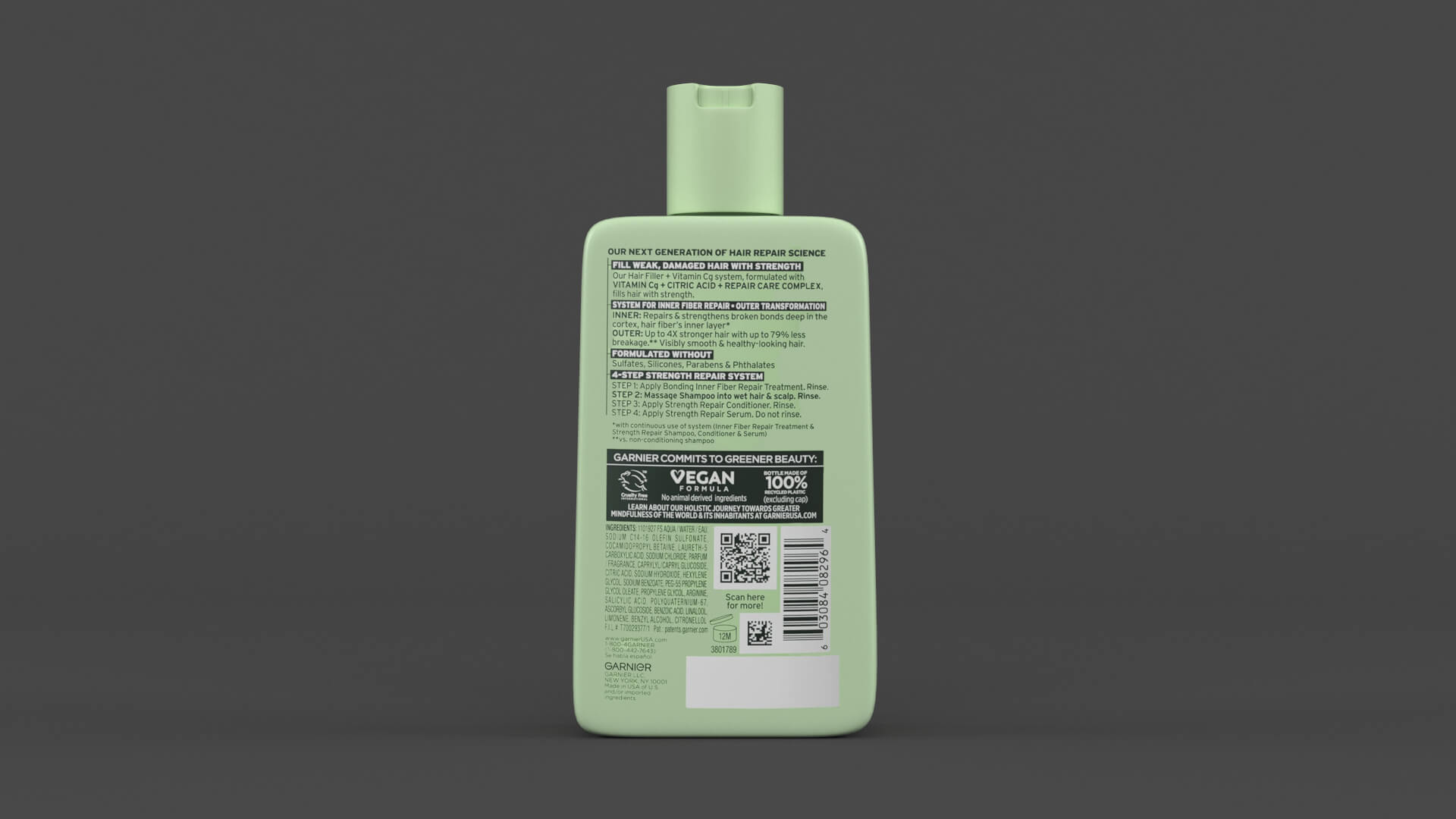 Garnier Shampoo and Conditioner - 3D Model by Javidan