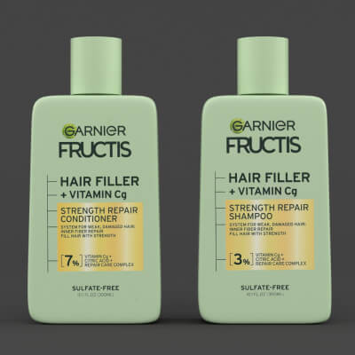 Garnier Shampoo and Conditioner - 3D Model by Javidan