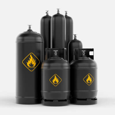 Gas Cylinders - 3D Model by Javidan