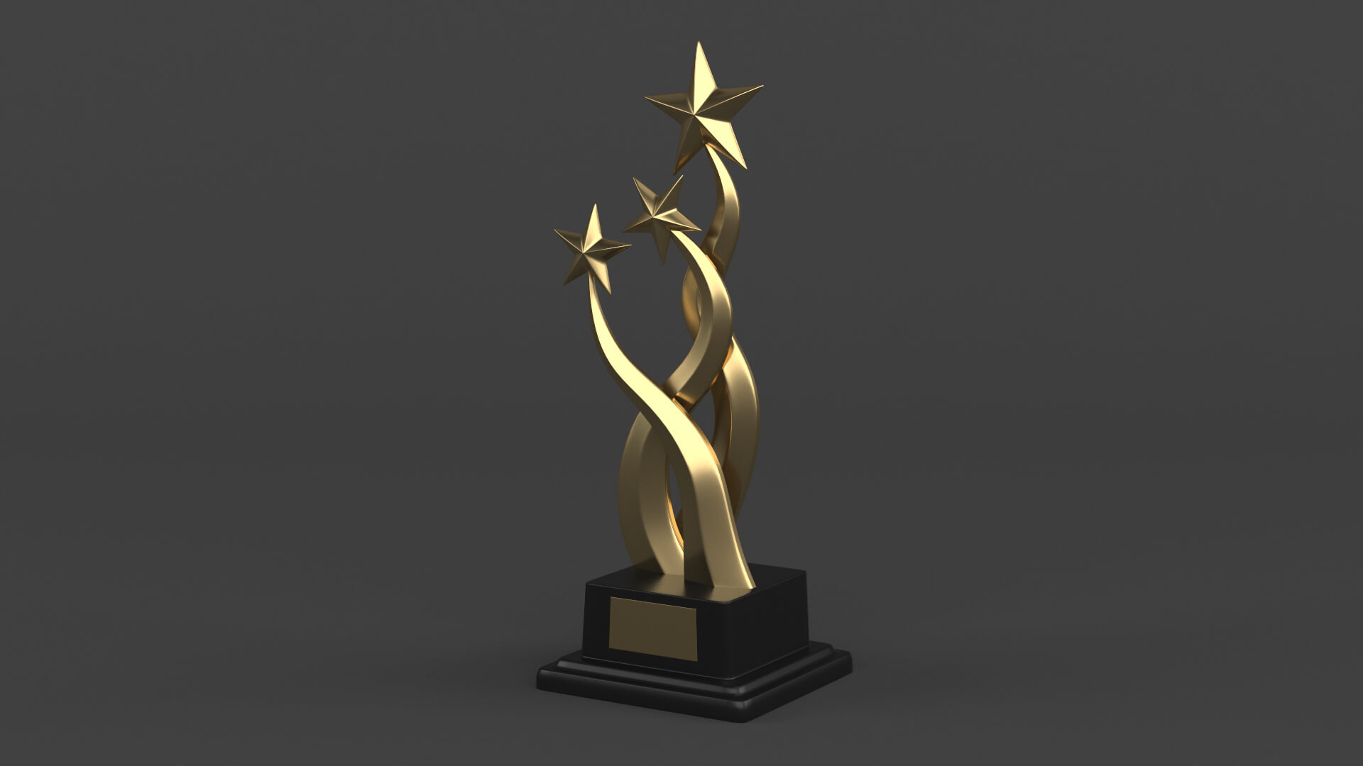 Gold Trophy Cup - Free 3D Model by Javidan