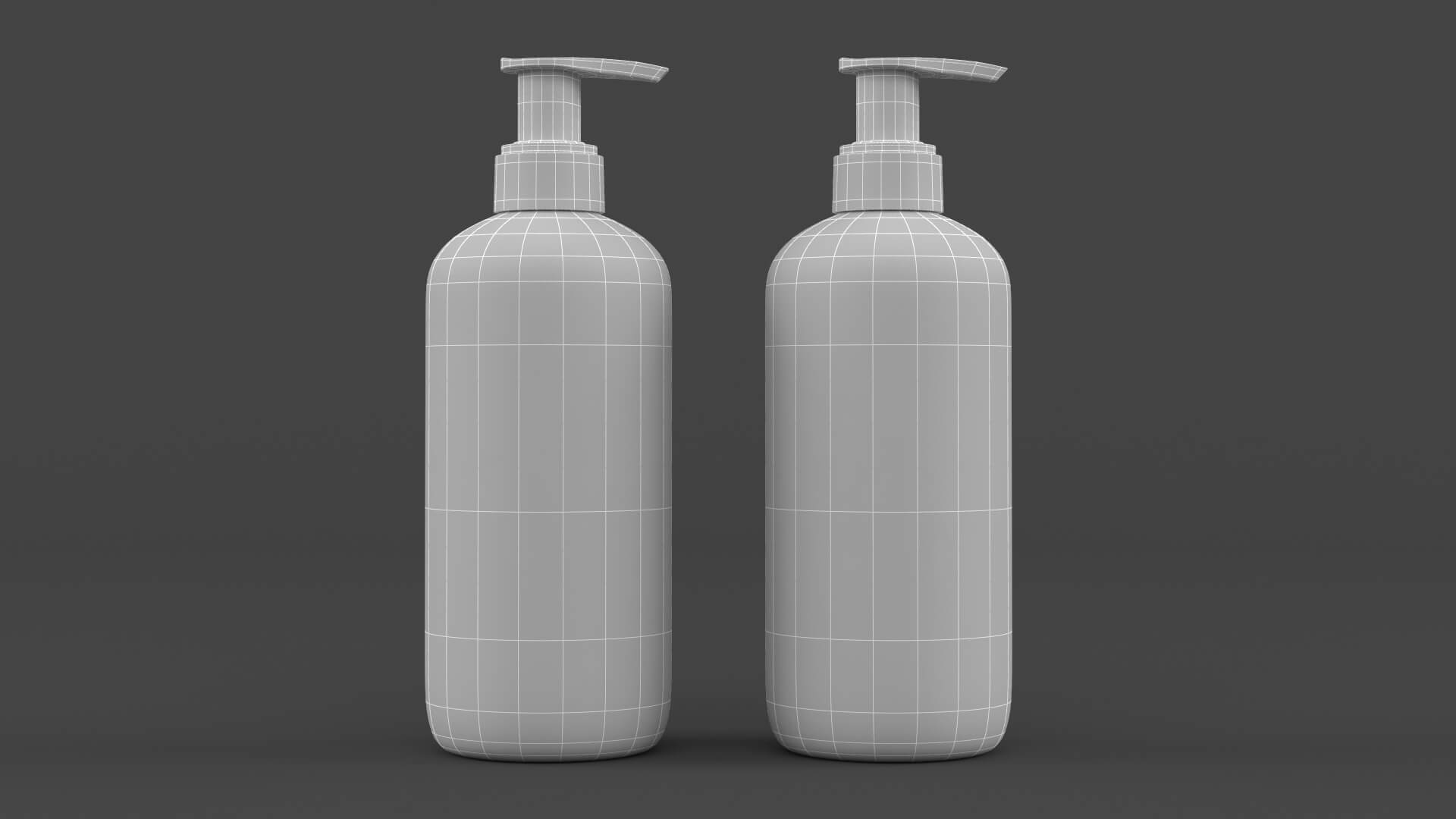 Hand Soap Bottle - 3D Model by Javidan