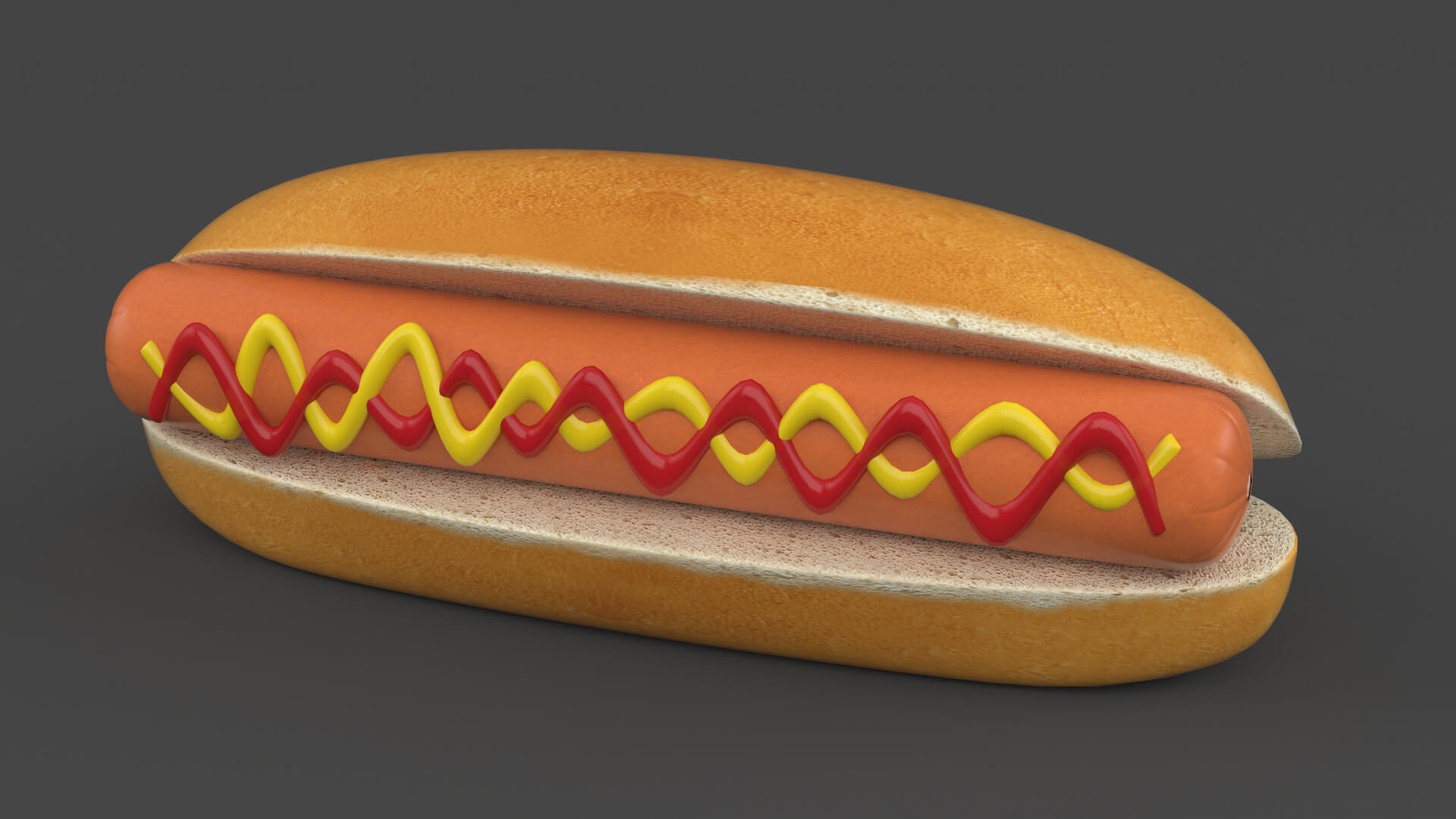 Hot Dog Model by Javidan