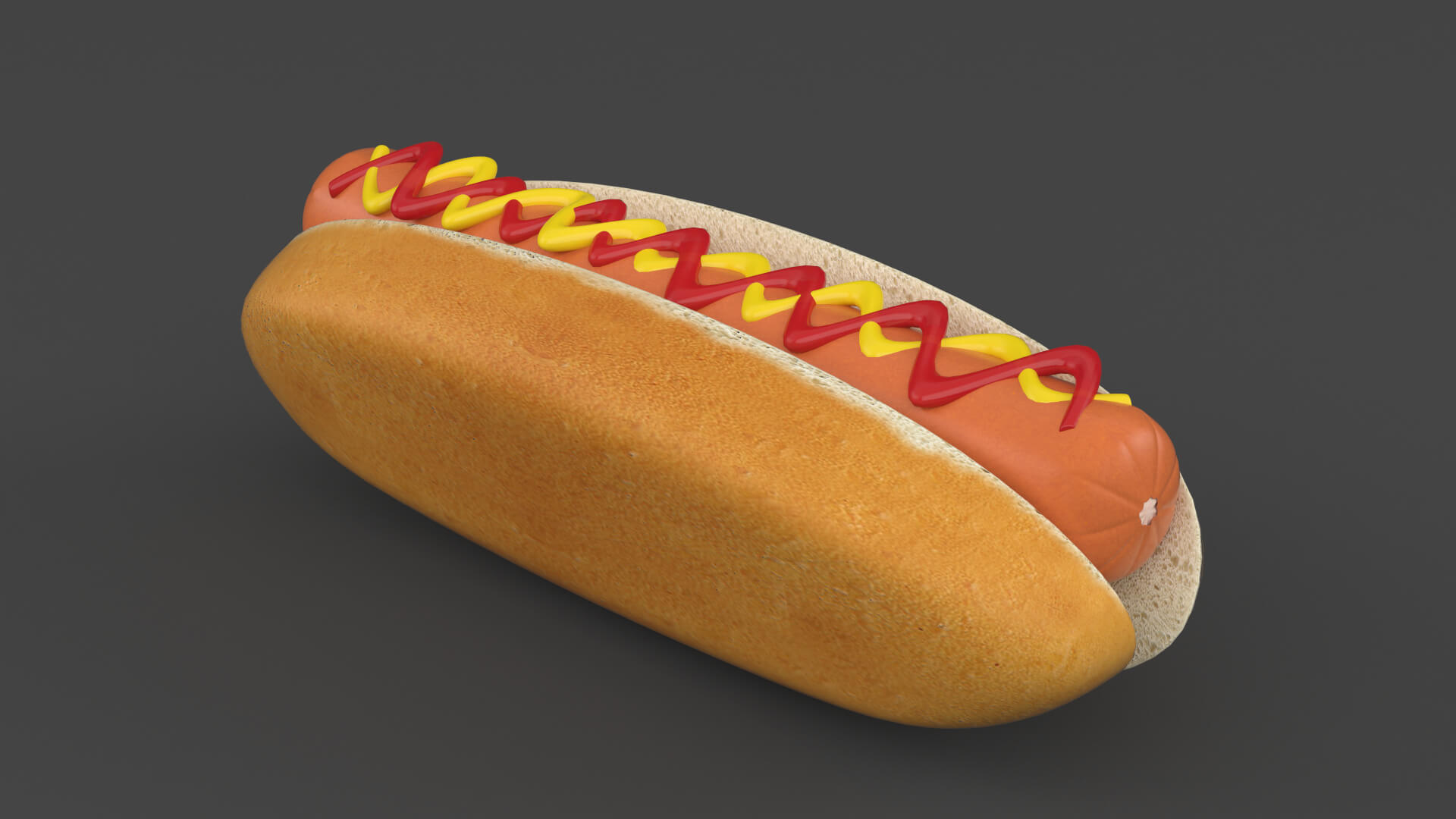 Hot Dog Model by Javidan