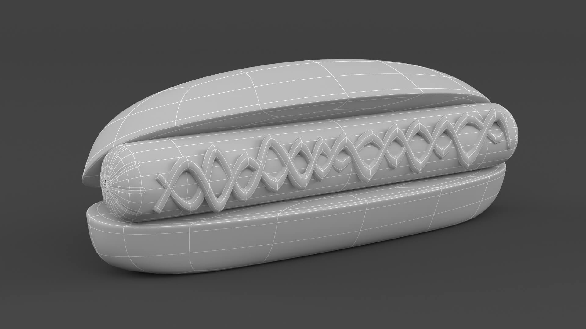 Hot Dog Model by Javidan