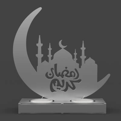 Islamic Table Décor - 3D Model by Javidan