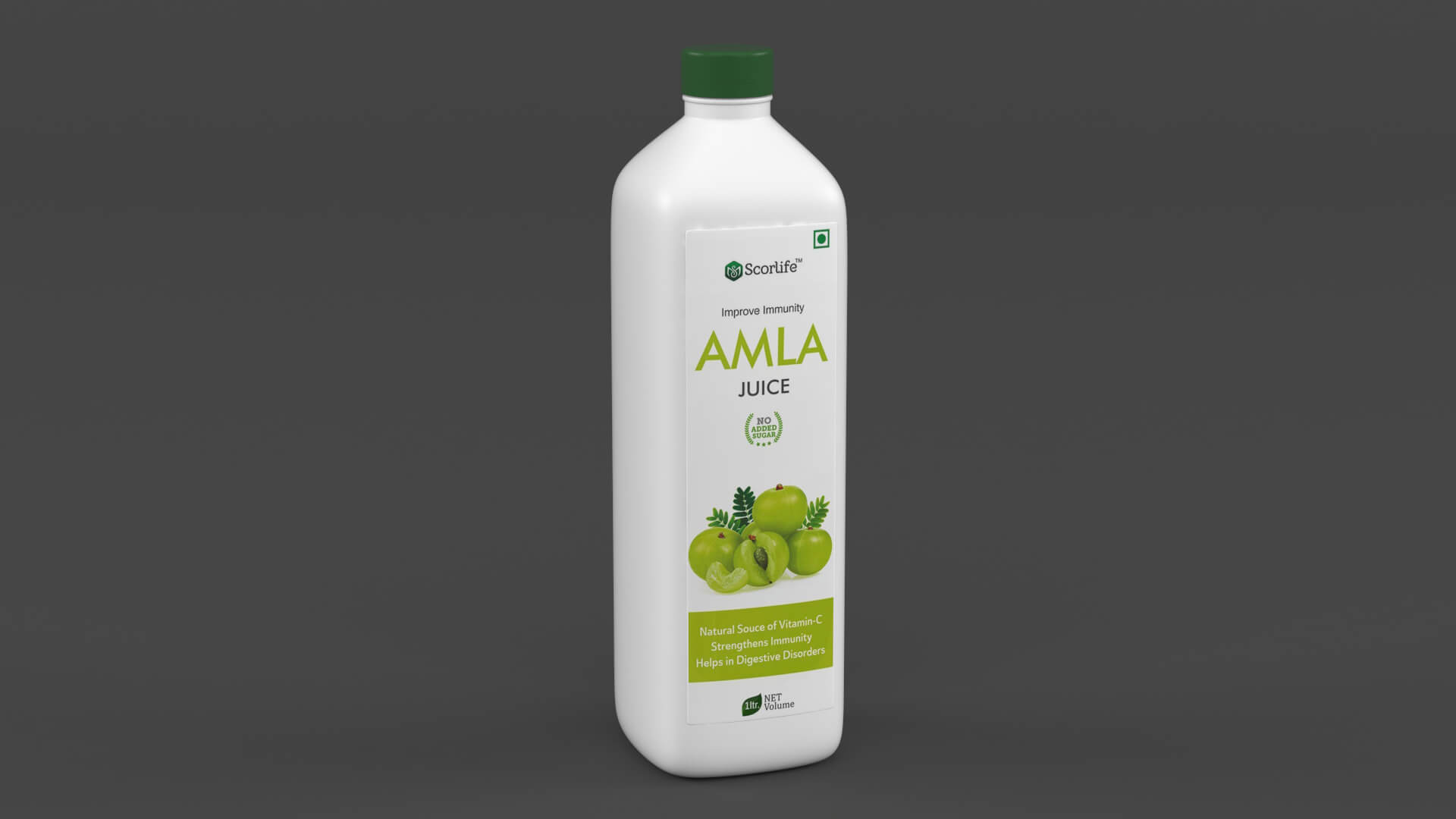 Juice Bottle - 3D Model by Javidan