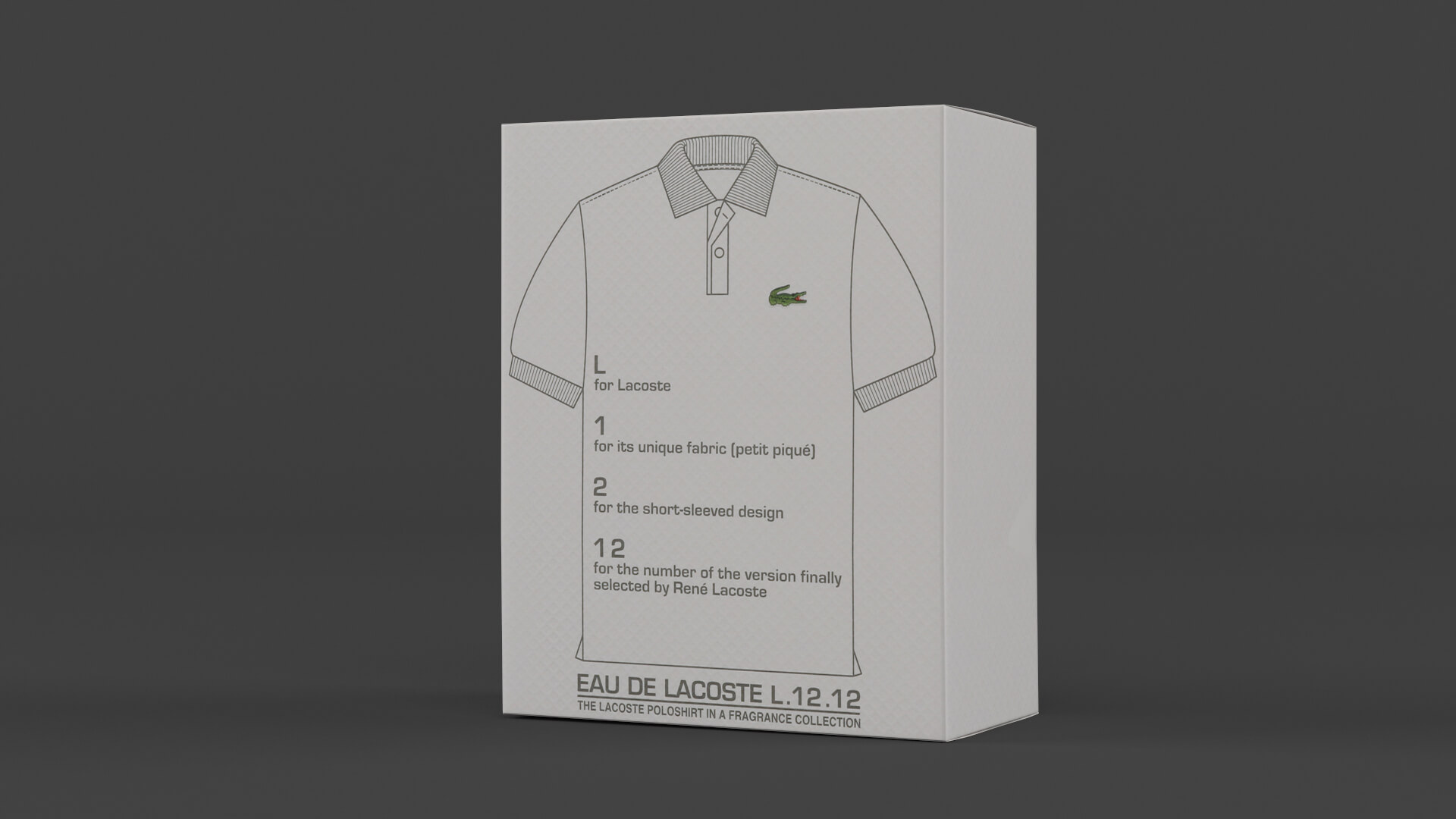 Lacoste Perfume - 3D Model by Javidan