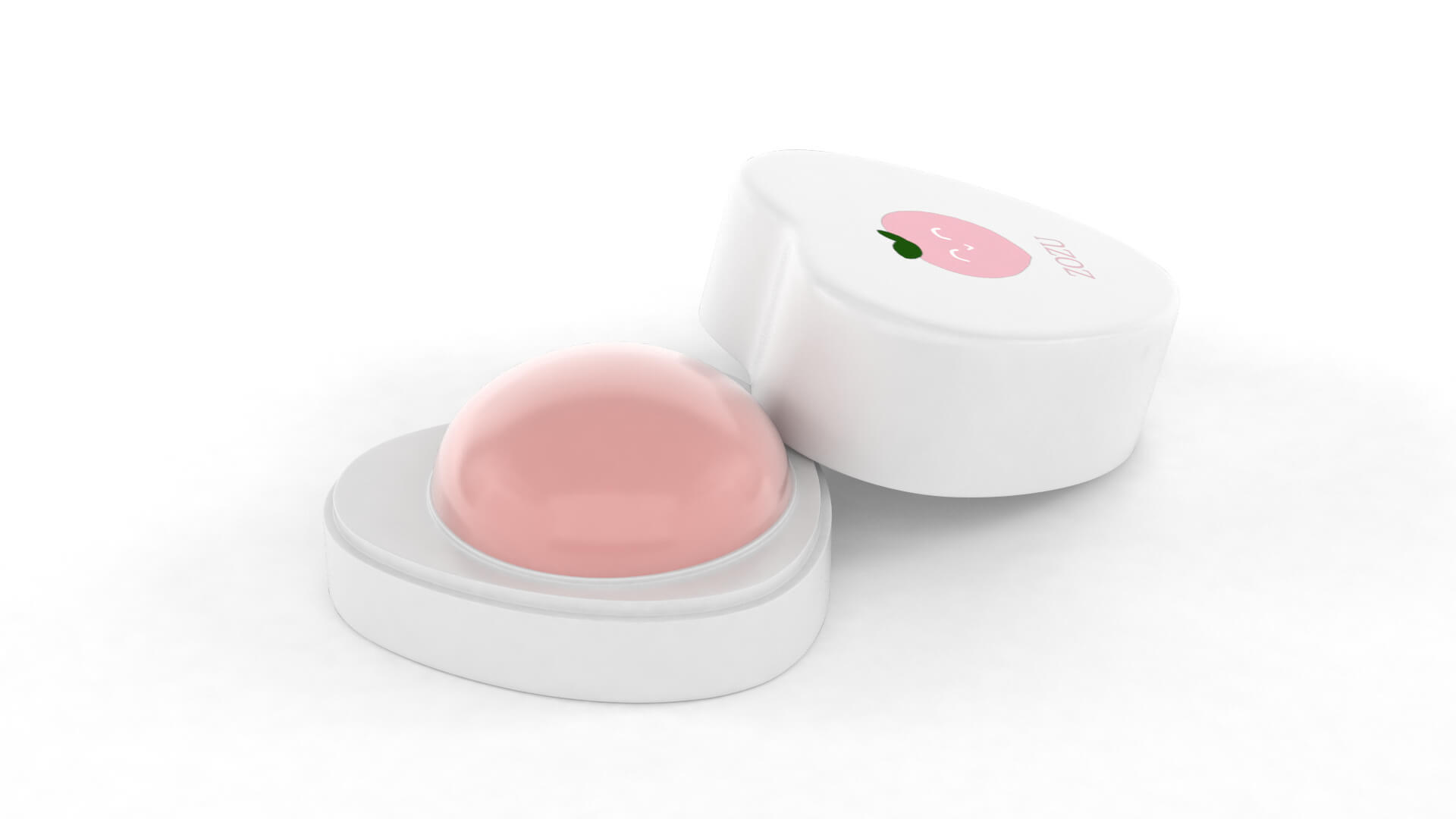 Lip Balm in Heart Case - Free 3D Model by Javidan