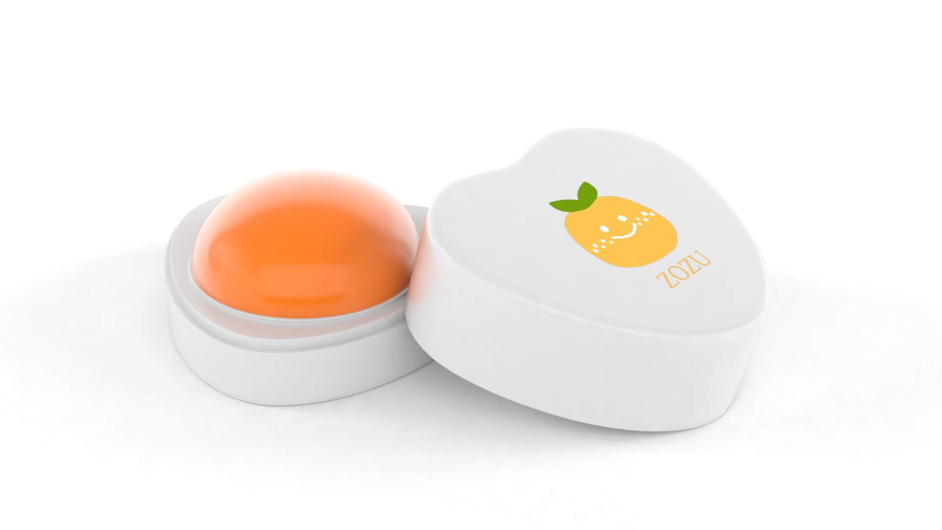 Lip Balm in Heart Case - Free 3D Model by Javidan