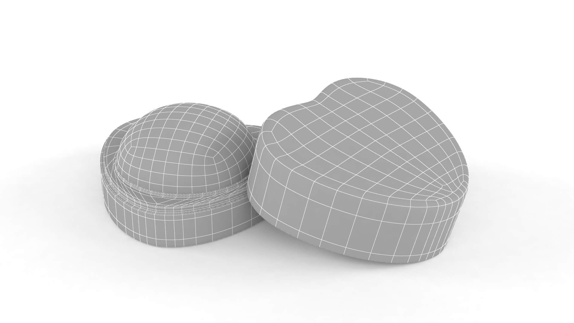 Lip Balm in Heart Case - Free 3D Model by Javidan
