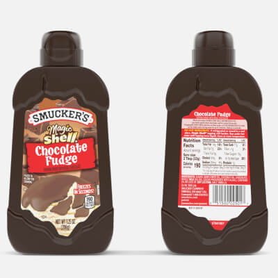 Magic Shell Chocolate Fudge - 3D Model by Javidan