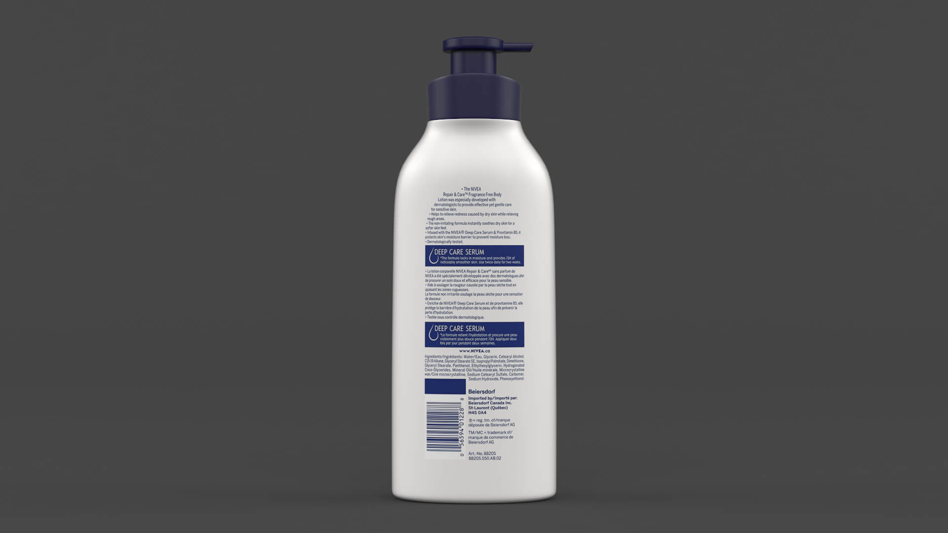 NIVEA Body Lotion - 3D Model by Javidan