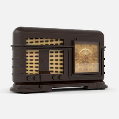 Old Radio Model by Javidan