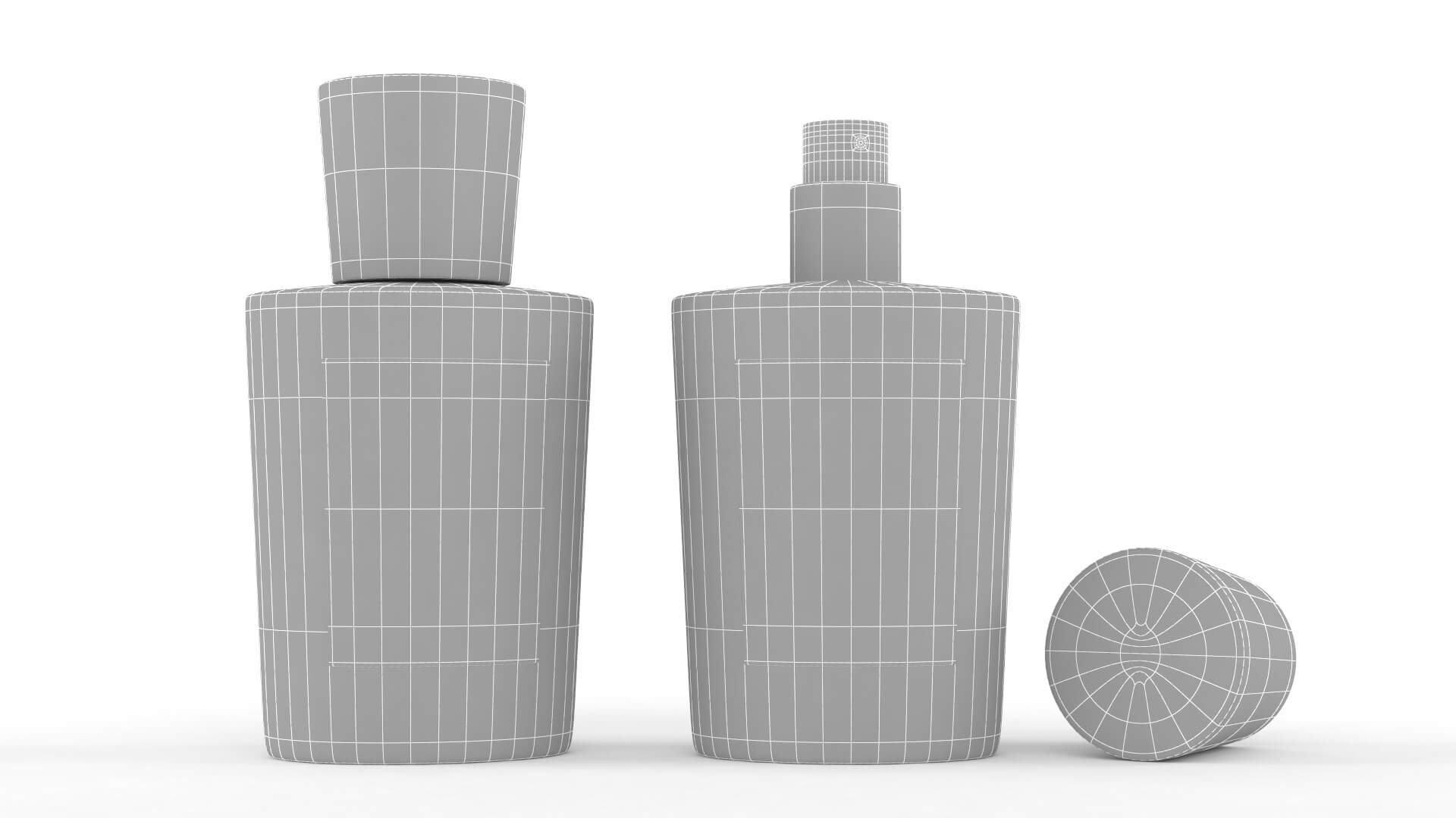 Perfume Bottle - 3D Model by Javidan