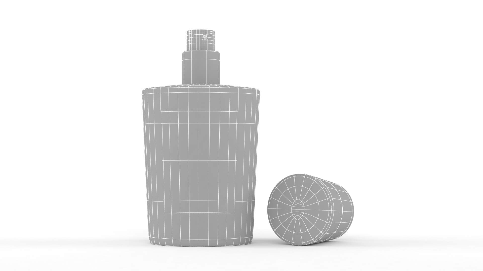 Perfume Bottle - 3D Model by Javidan