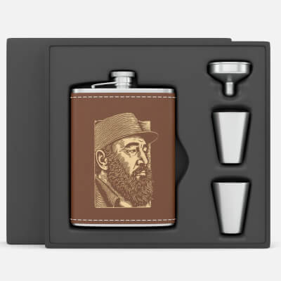 Personalized Flask Set - 3D Model by Javidan