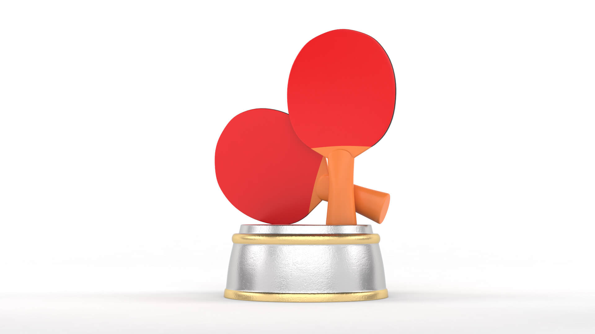 Ping Pong Trophy - 3D Model by Javidan